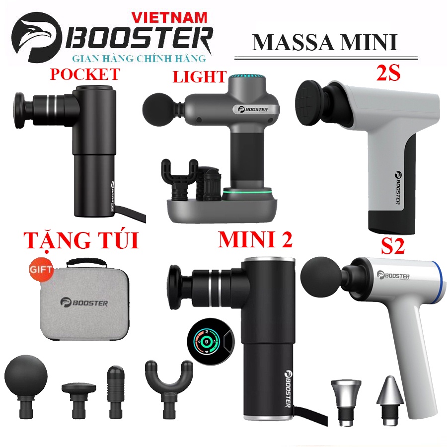 Máy massa BOOSTER MINI - MINI POCKET - BOOSTER MINI 2 - BOOSTER LIGHT ...