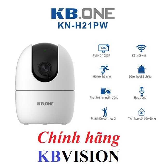 KBVision chính hãng, Camera IP Wifi KBONE KN-H21P | Shopee Việt Nam