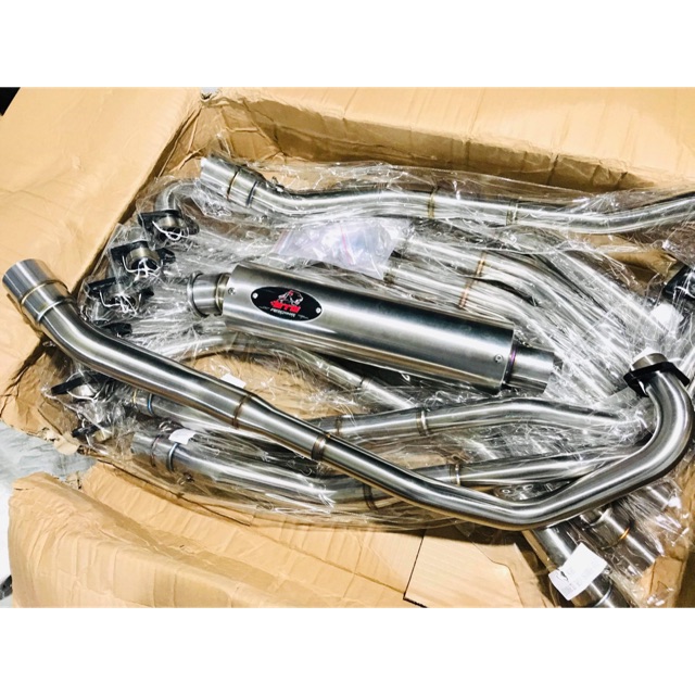 Full pô STB chính hãng cổ inox 304 thái cho Ex150 | Shopee Việt Nam