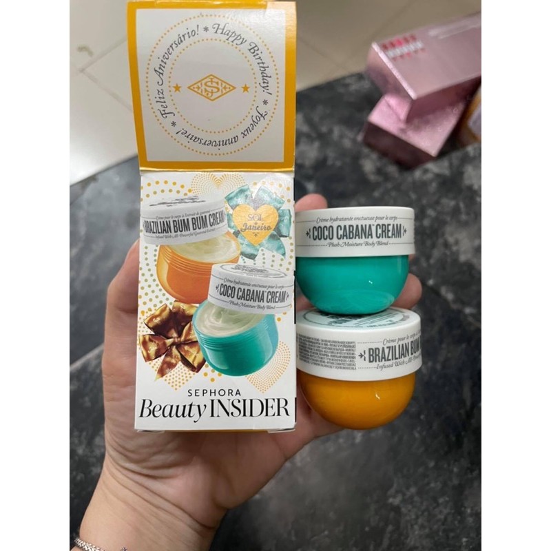 Set kem dưỡng da mini Sol De Janeiro | Shopee Việt Nam
