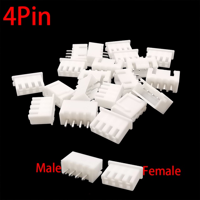Bộ 50 Đầu Nối JST XH2.54 2 / 3 / 4 / 5 / 6 Pin XH 2.54 2P 3P 4P 5P | Shopee Việt Nam