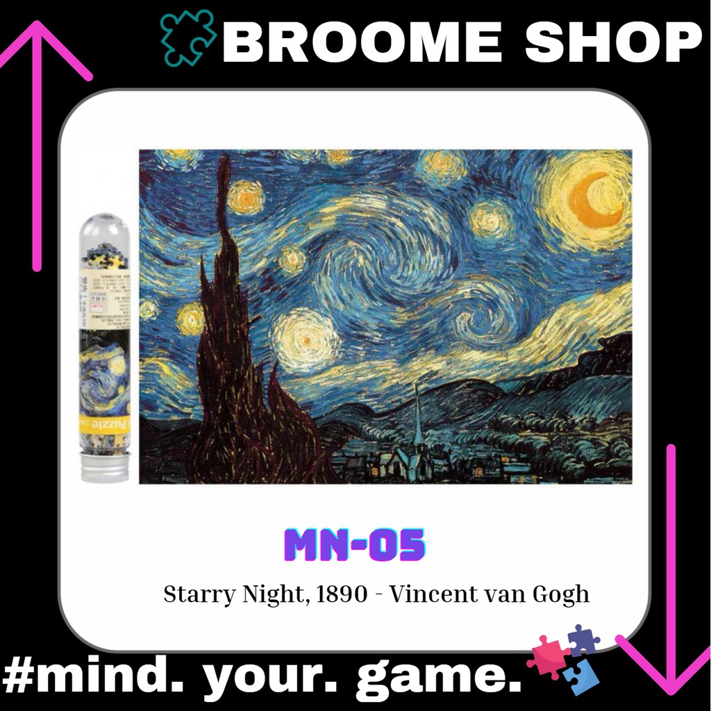 Mini Puzzle Van Gogh 150pcs Bộ tranh xếp hình 150 miếng tranh xếp hình ...