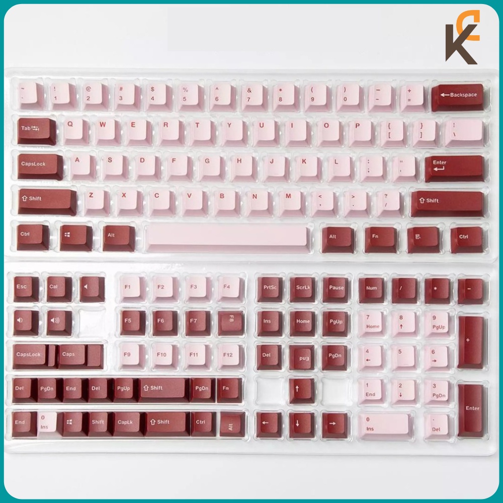 Keycap GMK Darling 126 nút PBT OEM In Double Shot Dành Cho Bàn Phím Cơ ...