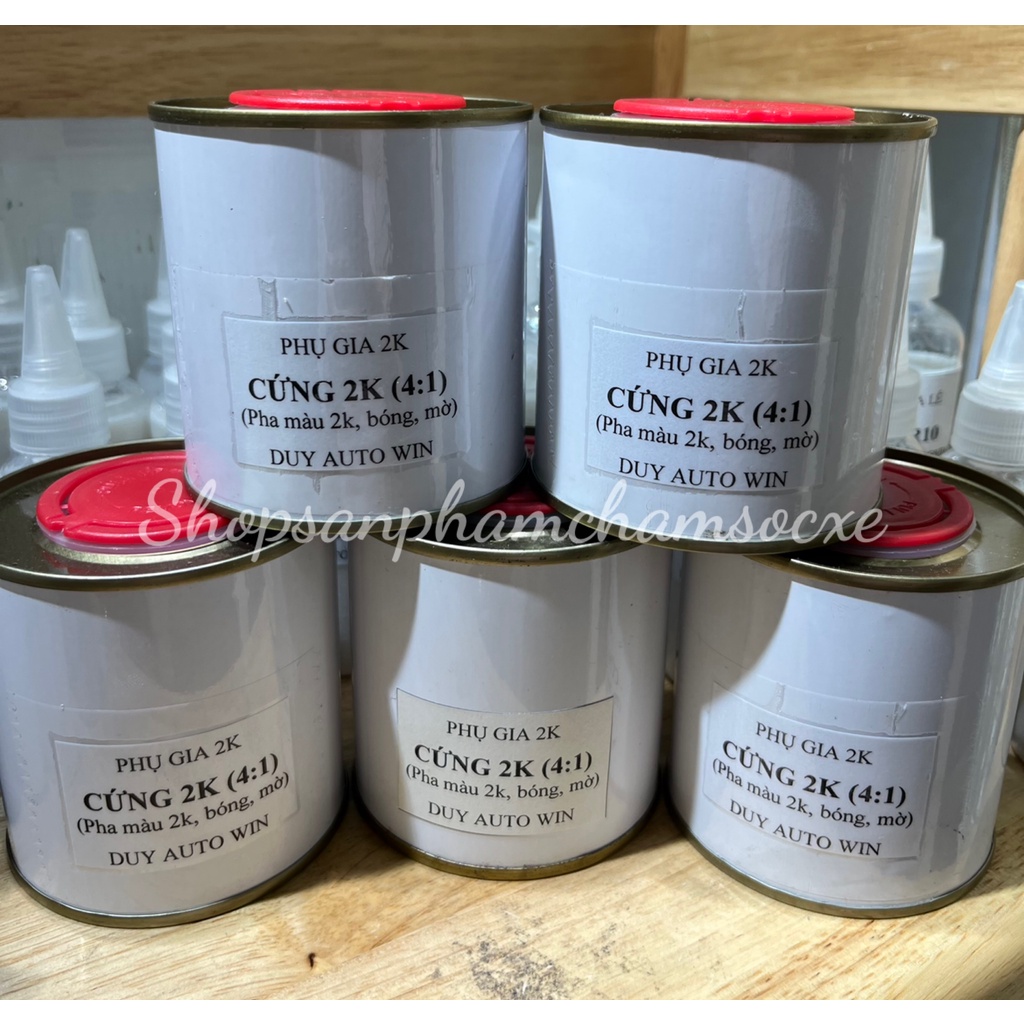 Cứng 2k - Dùng cho màu 2k tự bóng lon 125g và 250g | Shopee Việt Nam