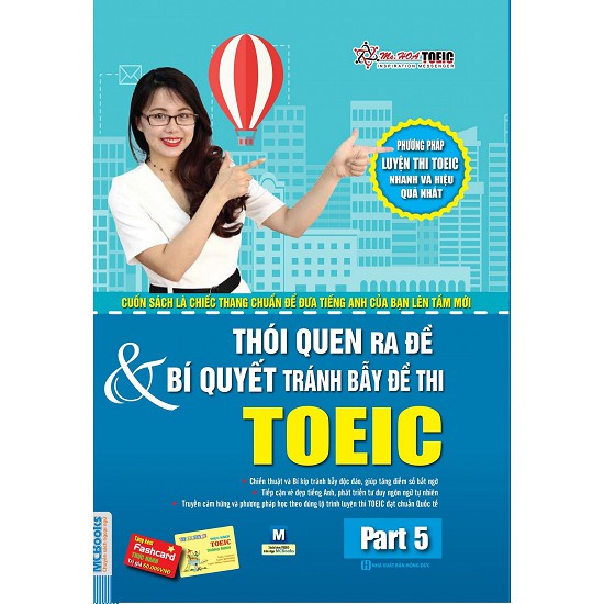 Cuốn sách Thói Quen Ra Đề Và Bí Quyết Tránh Bẫy Đề Thi Toeic - Part 5 - Tác giả: Ms Hoa TOEIC ...