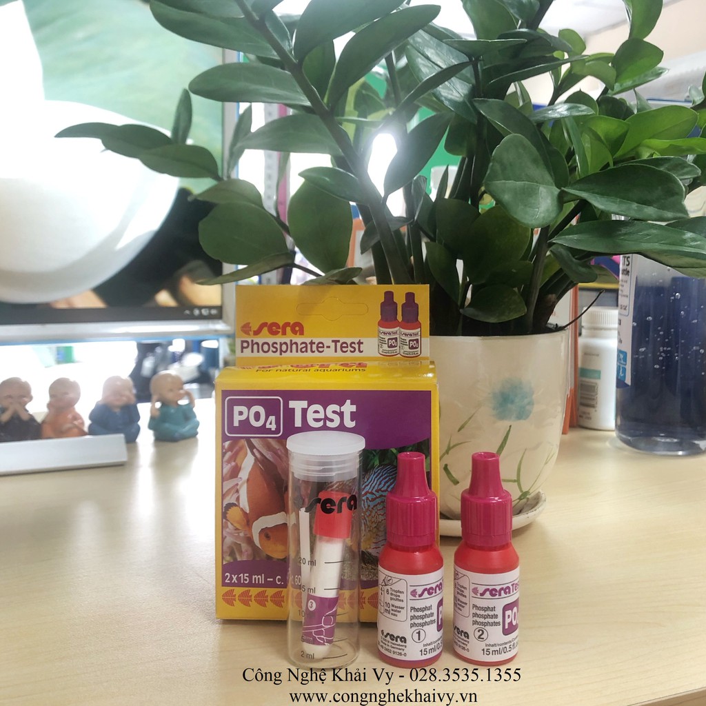 Test Kit PO4 SERA - Đức - Kiểm tra Phosphate trong môi trường nước ...