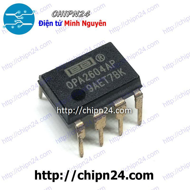 [1 CON] (DIP) IC OPA2604 DIP-8 (OPA2604AP 2604) | Shopee Việt Nam