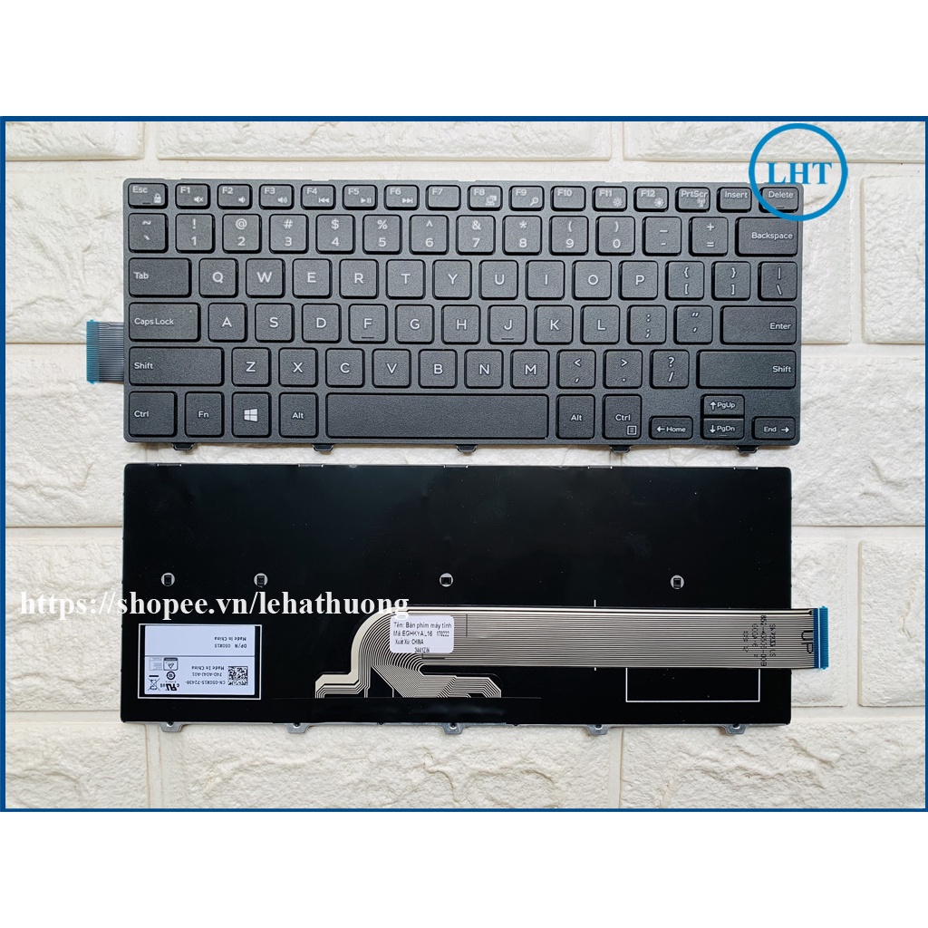 Bàn Phím Dell 5448 5447 5442 5445 (Có LED / Không Led) Dell Inspiron 14 ...