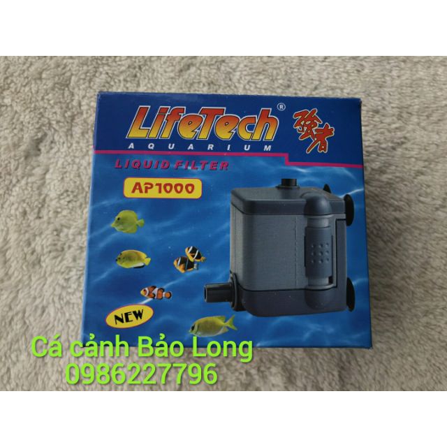 Máy bơm hồ cá dạng nằm Lifetech AP1000 (Cá cảnh Bảo Long) | Shopee Việt Nam