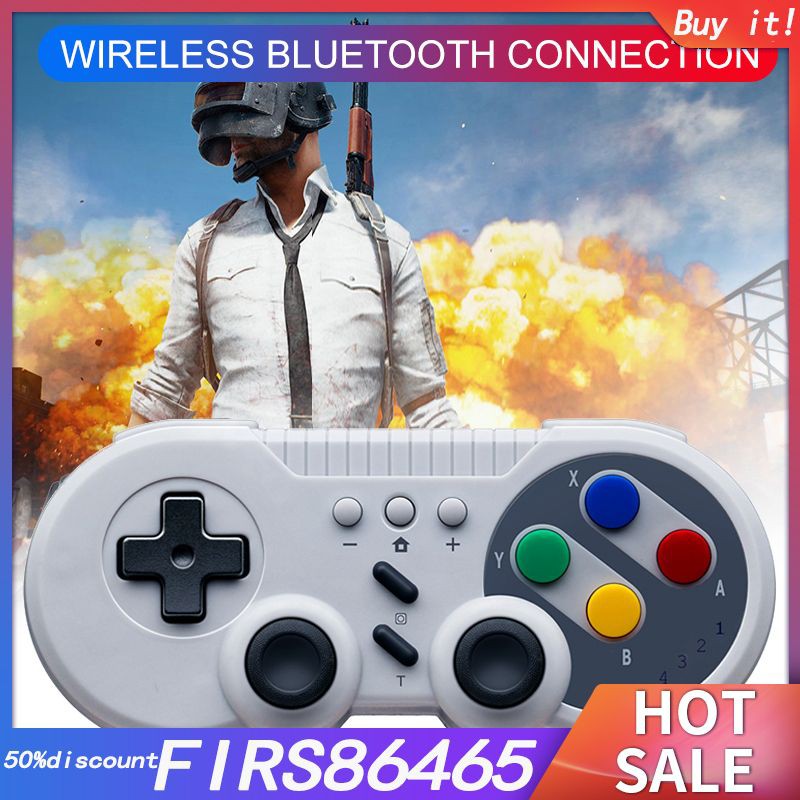 Tay cầm chơi game rung bluetooth không dây chính hãng 100% thích hợp ...