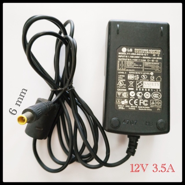Nguồn màn hình LG - 12V / 3.5A ( zin) | Shopee Việt Nam