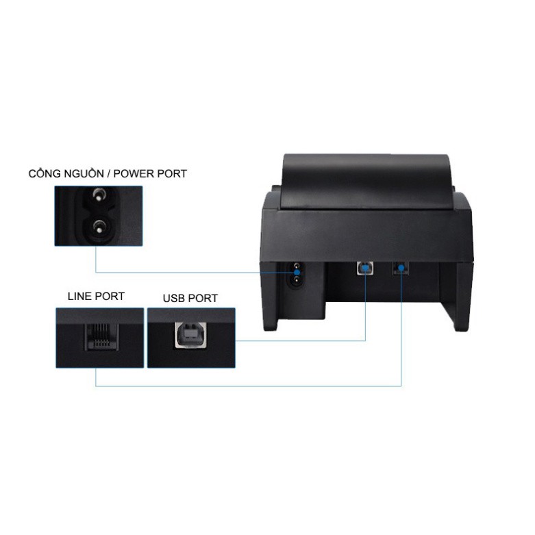 [BAO CHẤT] ivn021 Máy in hóa đơn, BILL khổ K58 Xprinter 58iiH hàng ...