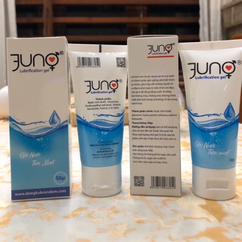 GEL BÔI TRƠN GỐC NƯỚC JUNO 50g ( thương hiệu Việt ) | Shopee Việt Nam