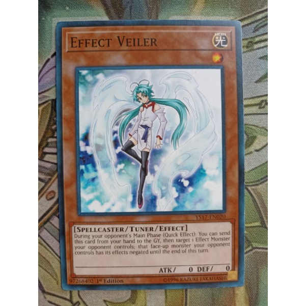 [YGD Store] Lá thẻ bài Yugioh chính hãng - Effect Veiler - YS17-EN020 ...