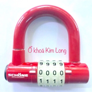 Ổ khoá số chữ U SCHONE SC-801 chính hãng không khoá được xe máy ...