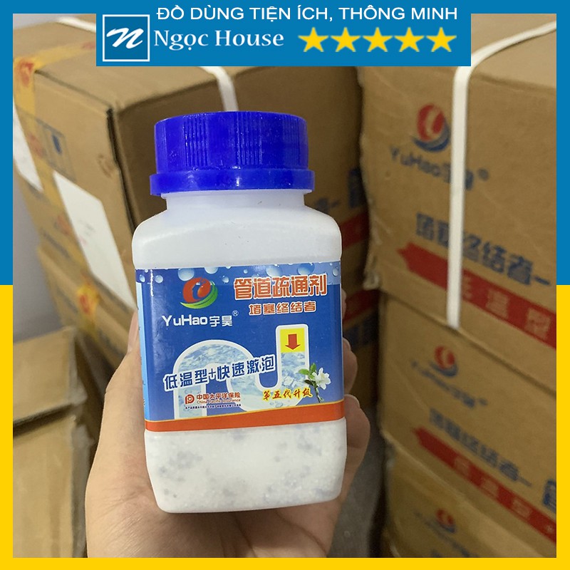 [Siêu Mạnh] Hộp Bột Thông Cống YuHao, Xử Lý Tắc Cống, Toilet, Bồn Rửa ...
