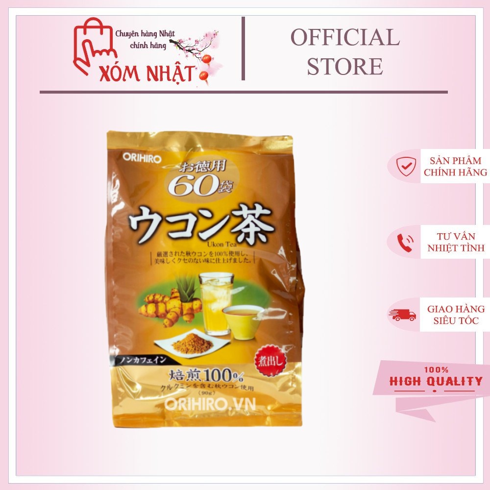 [Mã WCP05 giảm 20% đơn 120.000Đ] Trà nghệ Ukon Tea Orihiro Nhật Bản 60 ...