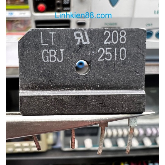 DIOT Diode Cầu GBJ2510 GBU2510 GB2510 2510 25A 1000V ( Hàng tháo máy ...