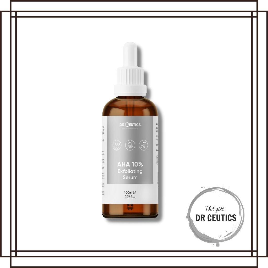 Dung Dịch AHA DrCeutics Tẩy Da Chết Làm Sáng Và Chống Lão Hóa Da | Shopee Việt Nam