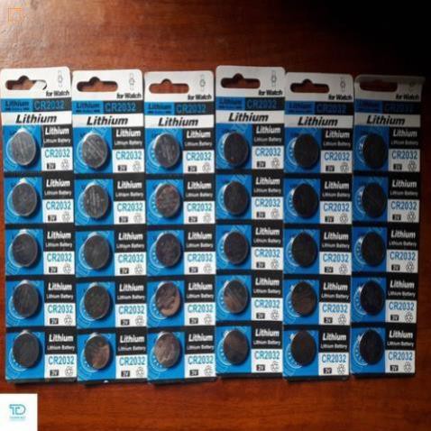 PIN CMOS CR-2032 LITHIUM BATTERY 3V (1 VĨ 5 VIÊN) | Shopee Việt Nam