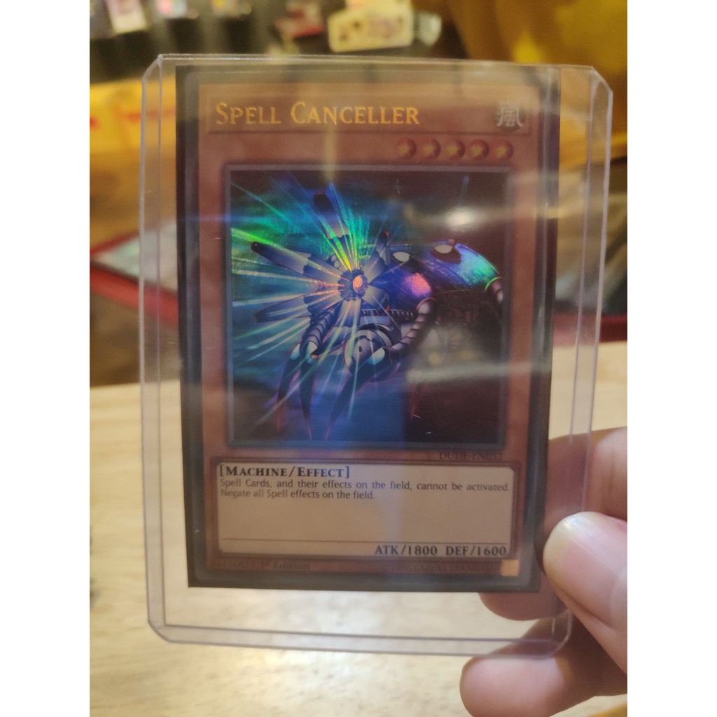 Lá bài thẻ bài Yugioh Spell Canceller – DUDE - Ultra Rare - Tặng bọc ...