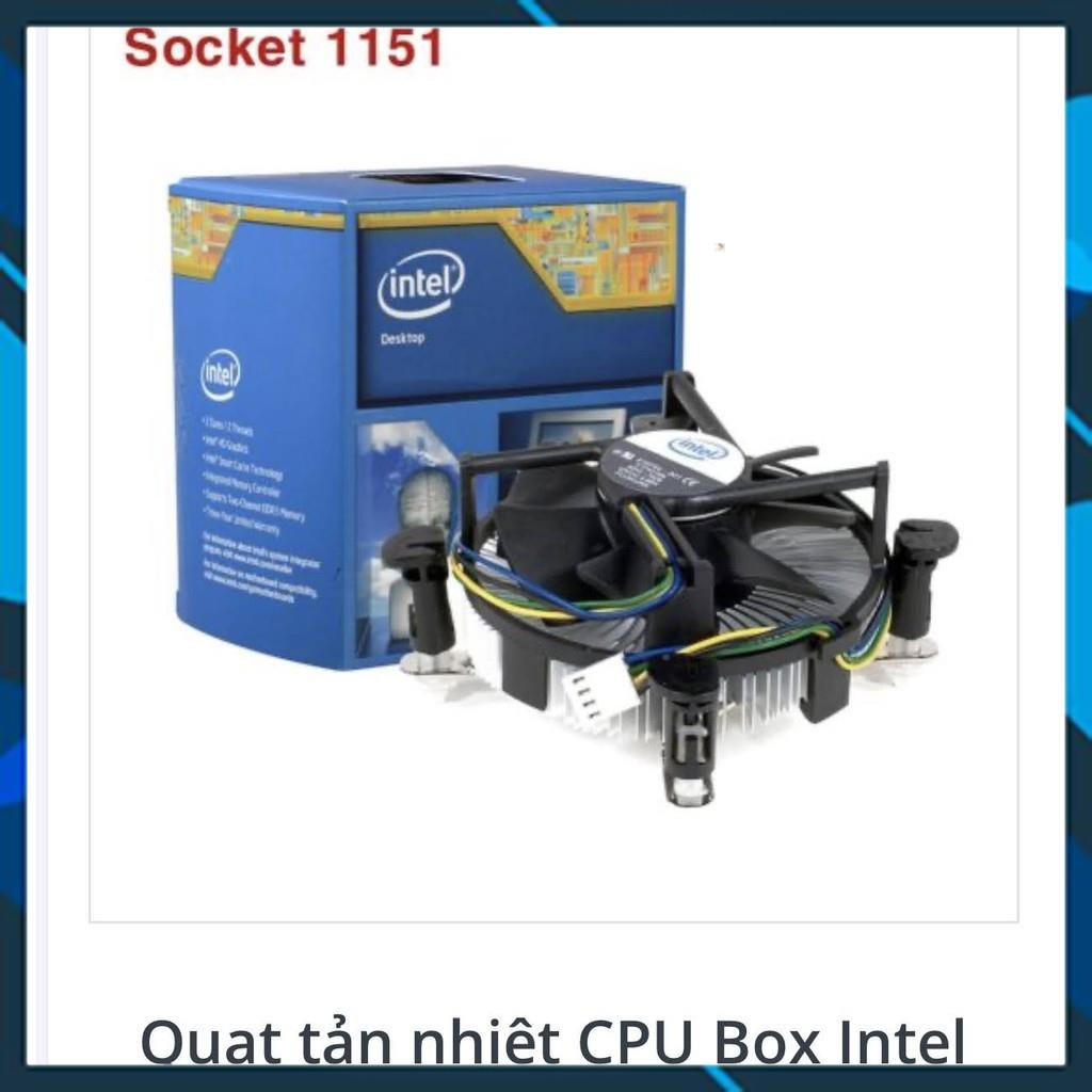 QUẠT CPU ZIN THEO CHÍP INTEL BOX DÙNG CHO MAINBOAD SOCKET 1155 1156 1151 1150 ICT | Shopee Việt Nam