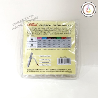 Dây đàn Guitar Classic Alice A106 - Hard Tension | Shopee Việt Nam