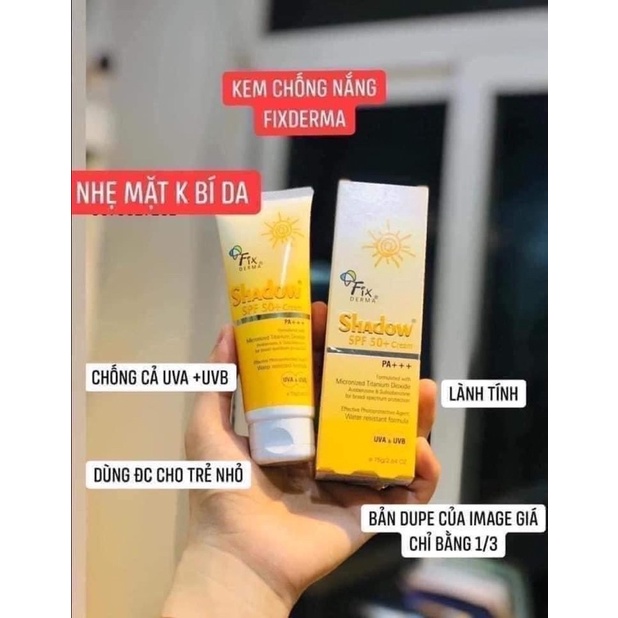 kem chống nắng fixderma 50+ | Shopee Việt Nam