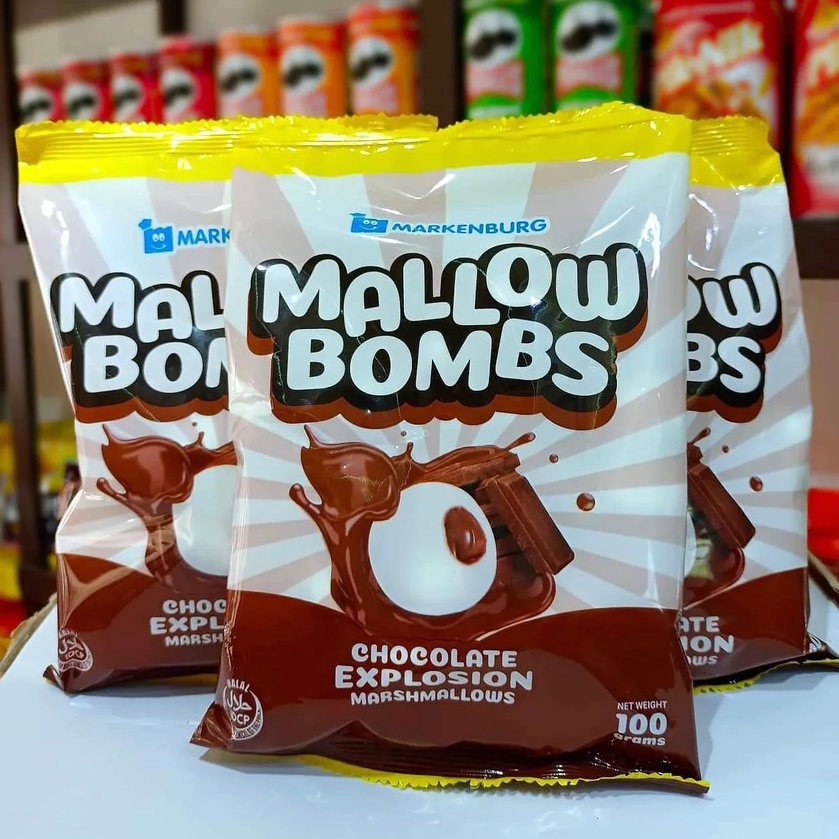 Kẹo Xốp nhân Xoài/ Socola Mallow Bombs Gói 100g | Shopee Việt Nam