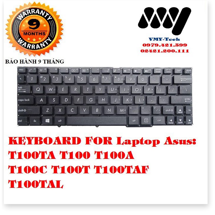 [ PHỤ KIỆN LAPTOP ] Bàn phím Laptop Asus T100TA T100 T100A T100C, T100T ...