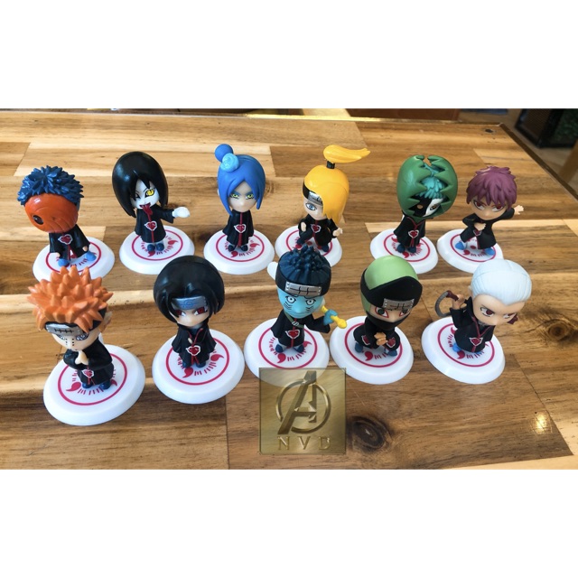 Bộ mô hình Naruto akatsuki 11 nhân vật | Shopee Việt Nam