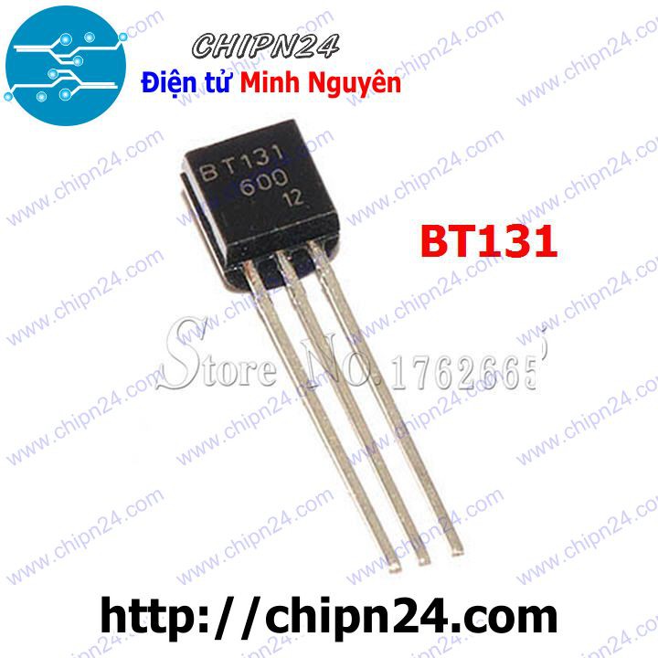 [5 CON] (KT1) Triac SCR BT131-600 TO-92 1A 600V (BT131) | Shopee Việt Nam