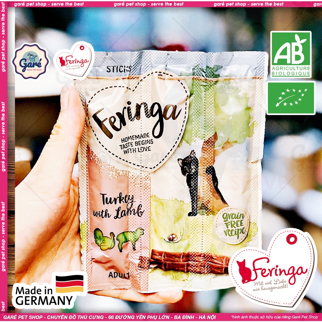 Que thưởng Feringa Gà tây & thịt cừu cho Mèo Grain Free - Feringa ...