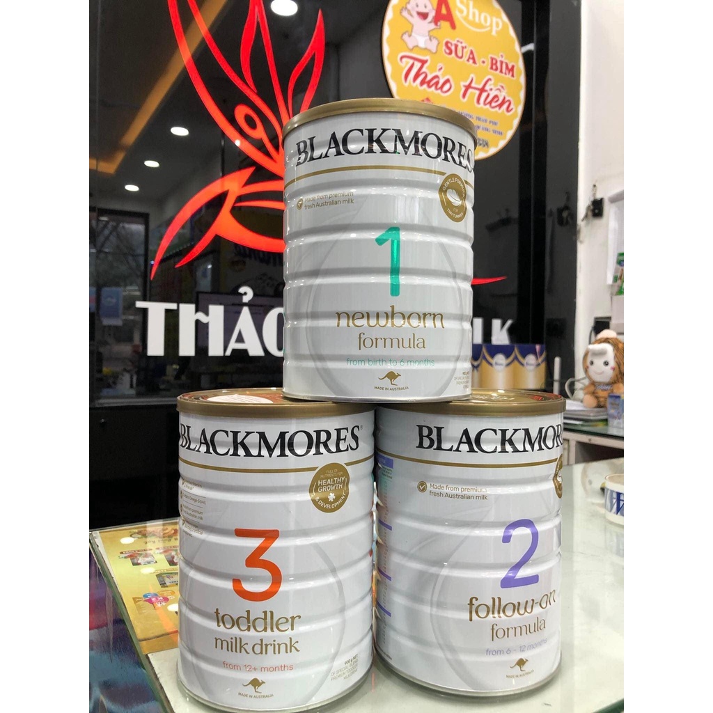 Sữa Backmore Úc đủ số 1,2,3 lon 900g | Shopee Việt Nam