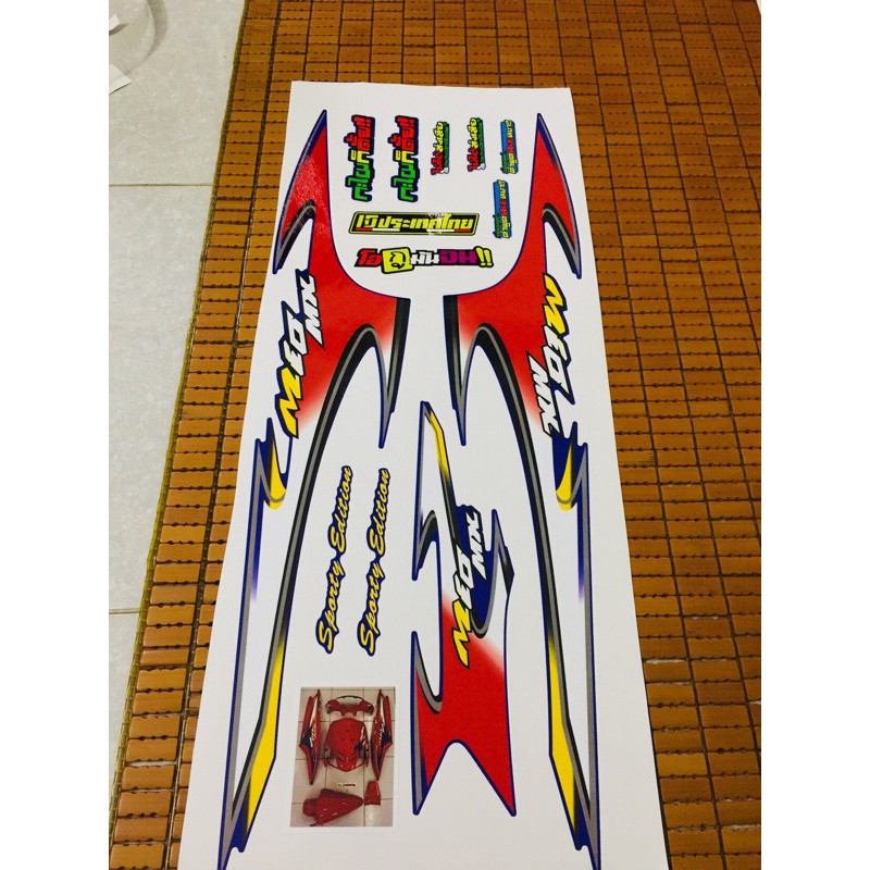 Tem Mio mx rời xe xanh gp - in cực chuẩn | Shopee Việt Nam