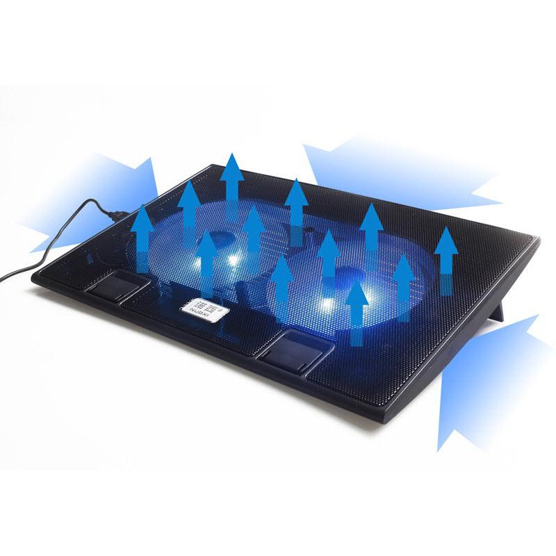 [SALE OFF] Đế Tản Nhiệt Laptop COOLING PAD 2FAN LỚN | Shopee Việt Nam