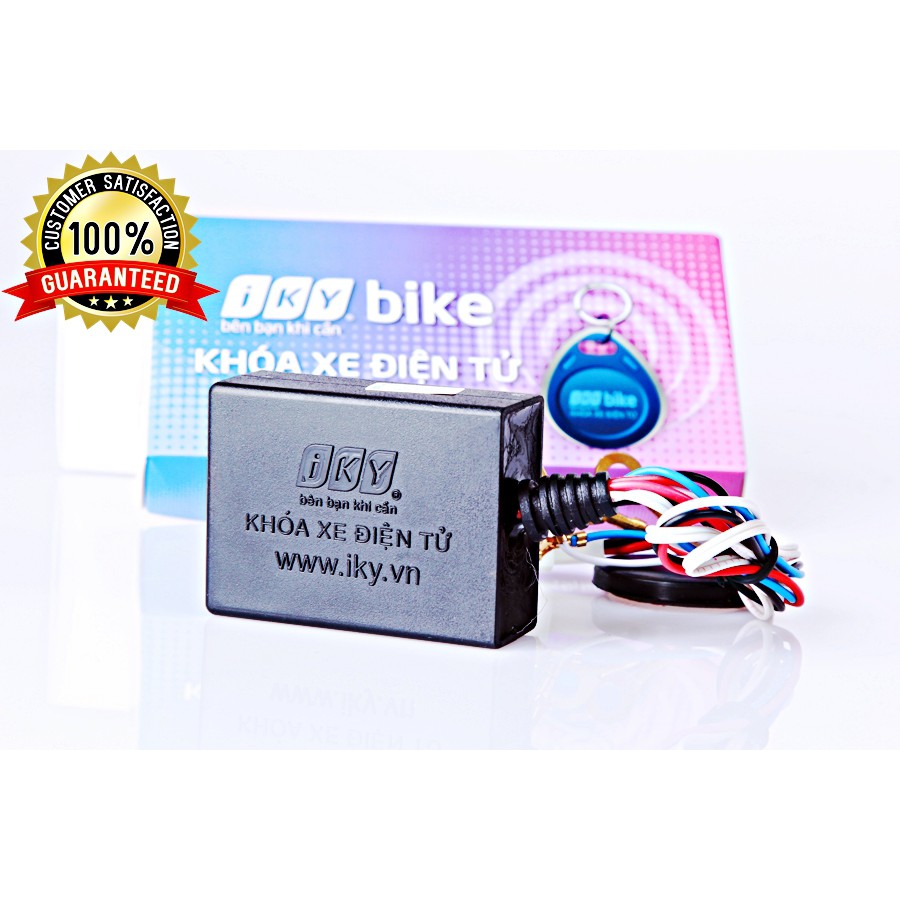 KHÓA THẺ TỬ ĐIỆN TỬ CHỐNG TRỘM XE MÁY IKY BIKE HÀNG CHÍNH HÃNG | Shopee ...