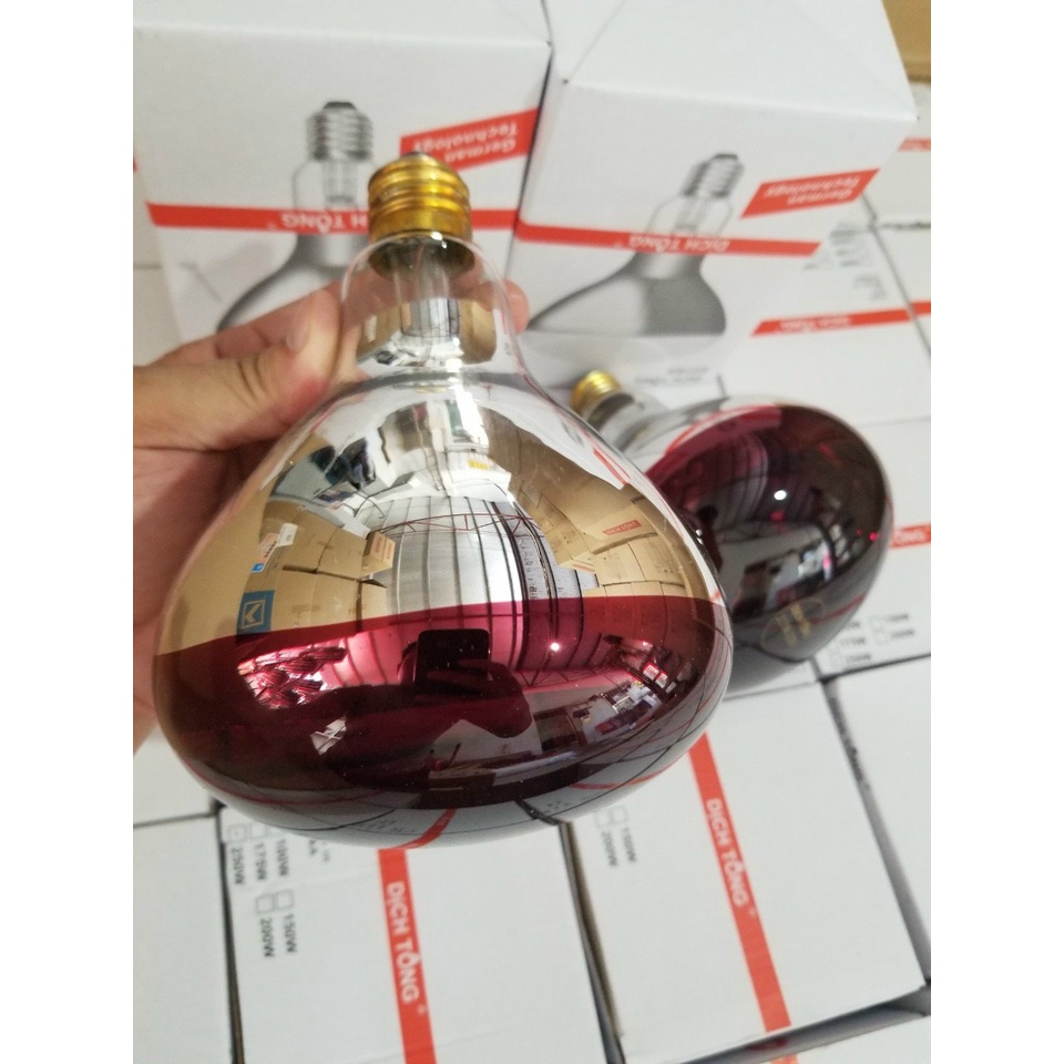 BÓNG ĐÈN HỒNG NGOẠI DỊCH TÔNG E27/ES 250W | Shopee Việt Nam