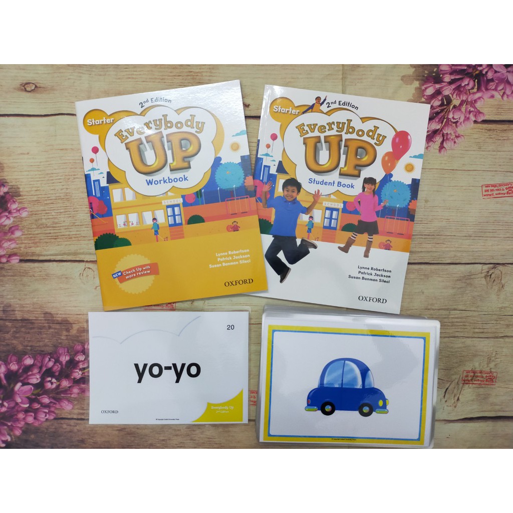 Flashcard Everybody up Starter 2nd | Shopee Việt Nam