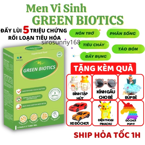 GREEN BIOTICS - MEN VI SINH BÀO TỬ LỢI KHUẨN | Shopee Việt Nam