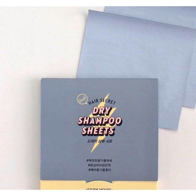 Giấy Thấm Dầu Cho Tóc Hair Secret Dry Shampoo Sheets | Shopee Việt Nam
