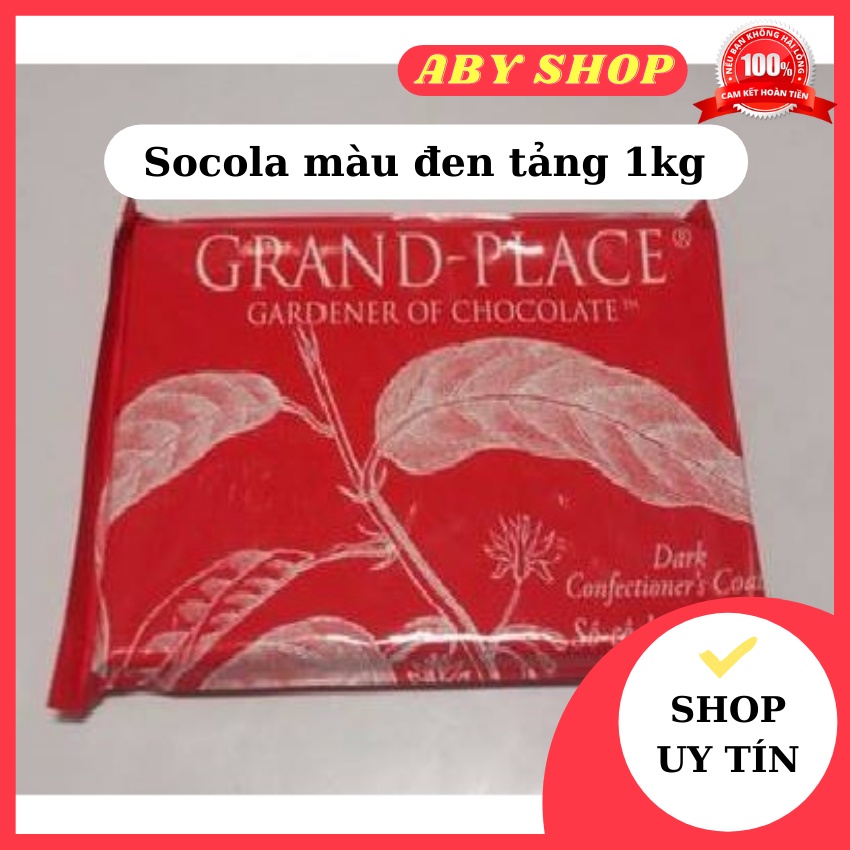 Socola compound đen thẻ 1kg ⚡ LOẠI NGON ⚡ socola puratos grandplace ...
