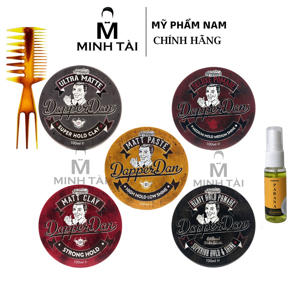 Full Line Sáp Vuốt Tóc Nam DAPPER DAN - Chính Hãng | Shopee Việt Nam