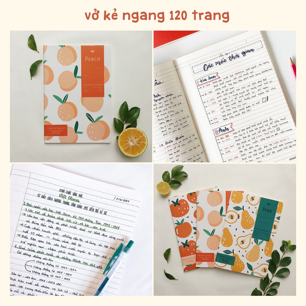 Vở Crabit Kẻ Ngang, Cornell, Ô Vuông 80 120 Trang, Vở Học Sinh ...