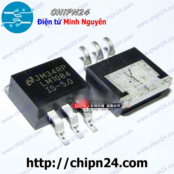 [1 CON] IC Dán LM1084-5V TO-263-3 5V 5A (SMD) (LM1084IS-5.0 LM1084 IS-5 ...