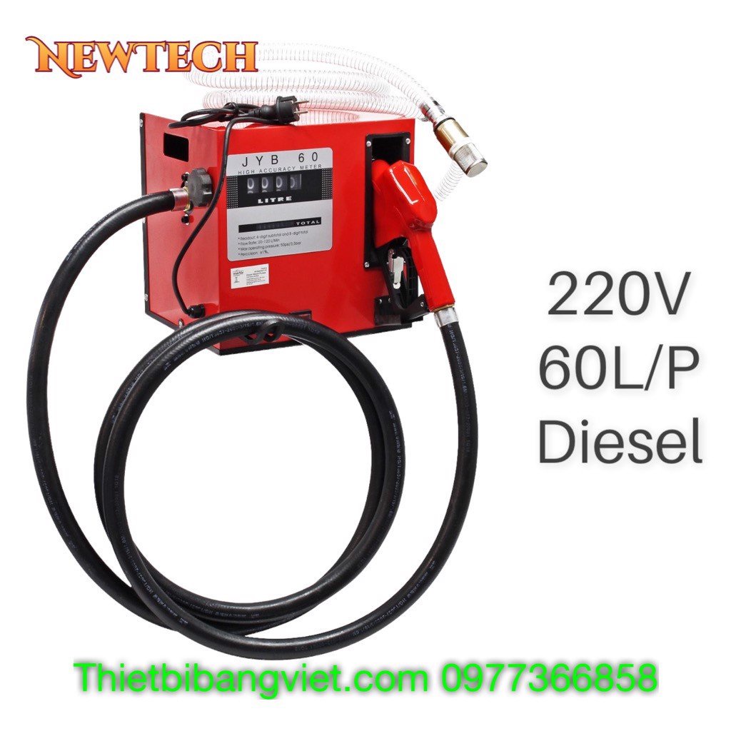 Máy Bơm Dầu- Bộ KIT Bơm Dầu Diesel JYB K600 220V 12V 24V Cấp Phát Nội Bộ- Thiết Bị Bằng Việt ...