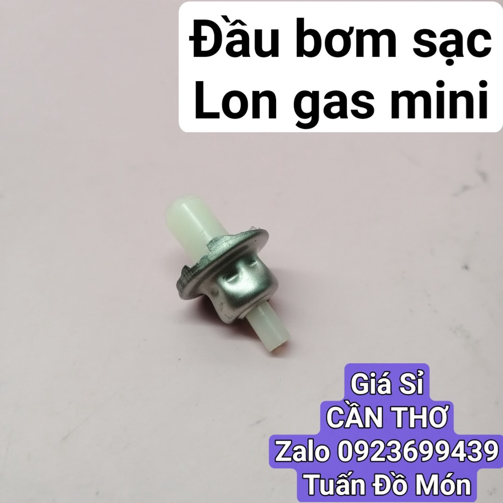 Đầu bơm/ti/ngòi/vòi sạc lon gas mini du lịch | Shopee Việt Nam
