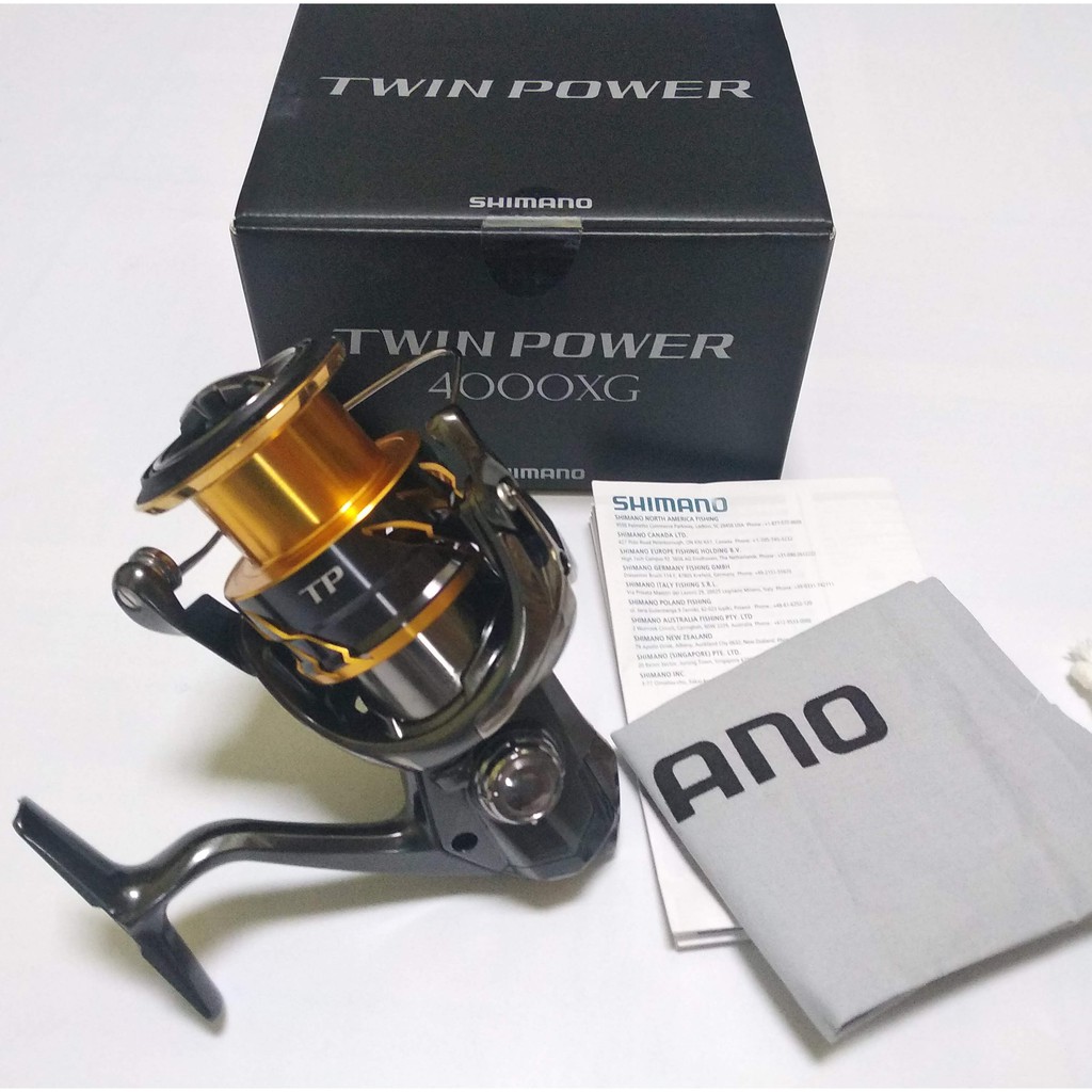 Máy Câu Cá Shimano 2020 Twin Power 2500 - C3000 - 4000XG - C5000XG - Máy Đứng | Shopee Việt Nam