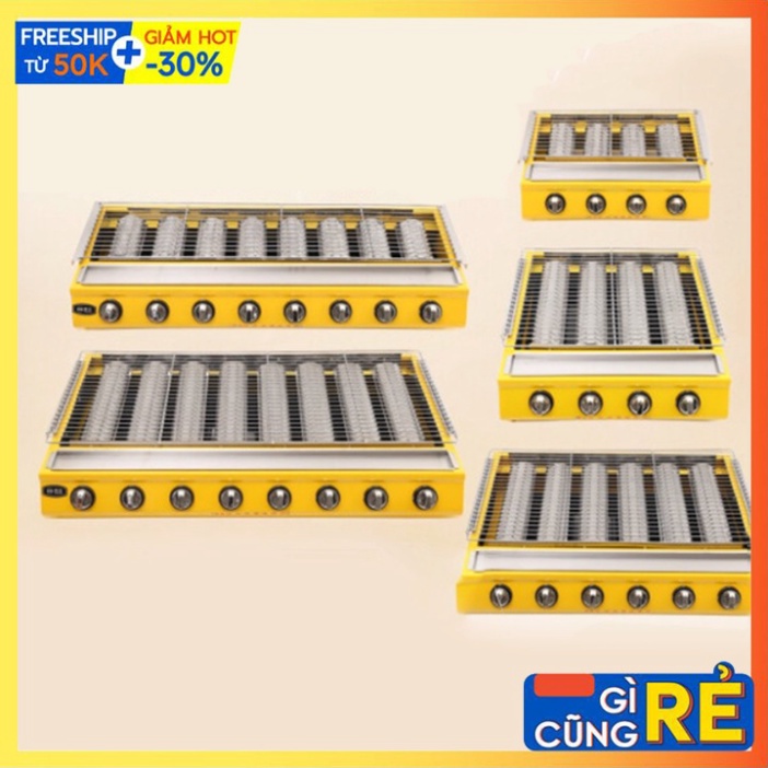 Bếp Nướng Hải Sản - Bếp Gas Nướng Thịt BBQ 4 Họng Đốt Gas ET-K255 | Shopee Việt Nam