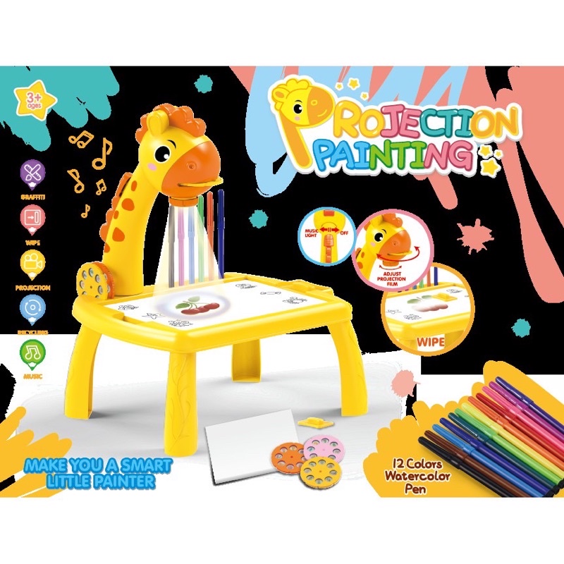 Bàn vẽ thông minh có đèn chiếu Clever Hippo | Shopee Việt Nam